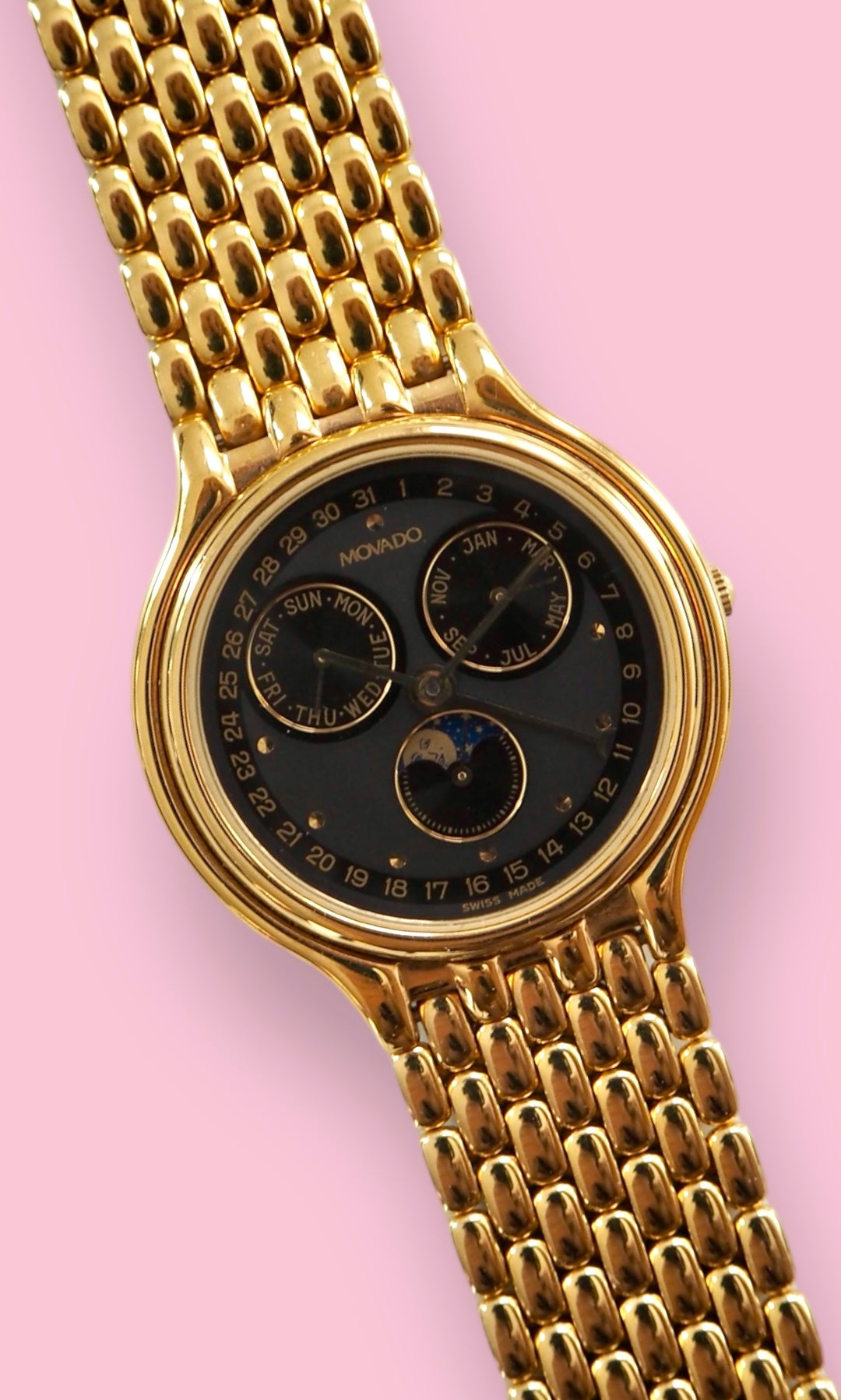 Movado Calendrier | Seconde Vintage